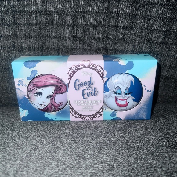 Disney | Makeup | Disney Good Vs Evil Lip Balm Duo Ariel And Ursula The ...